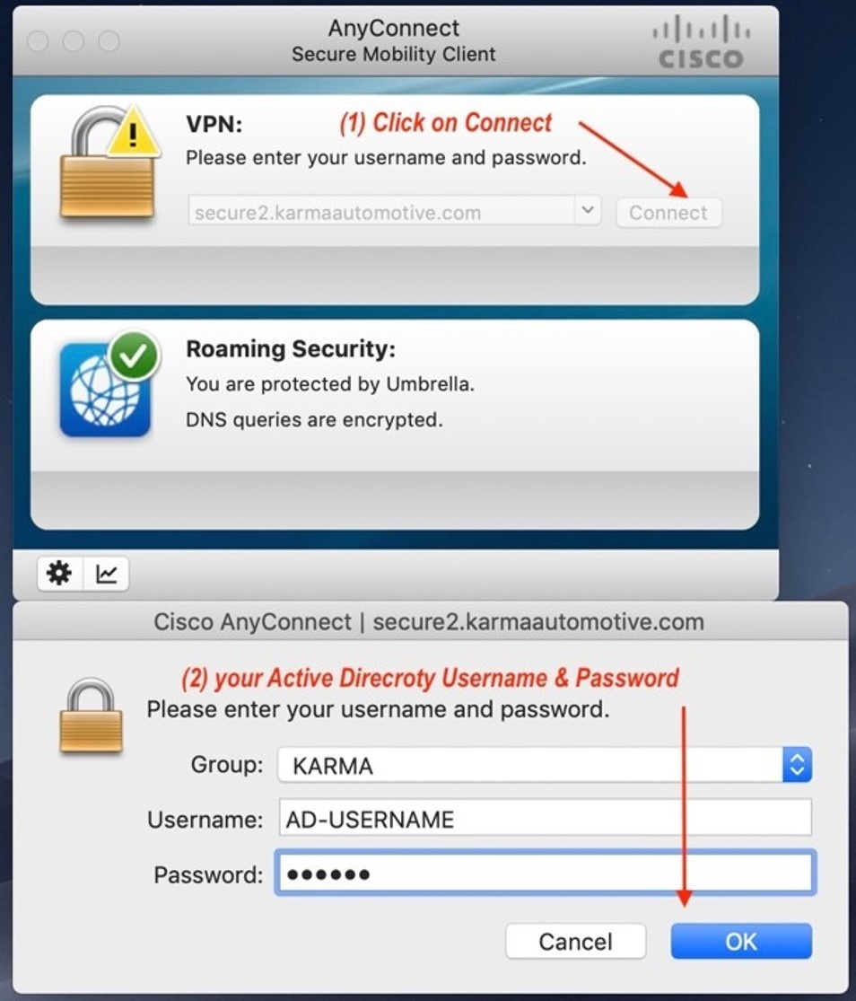 VPN User Guide: Using the AnyConnect Application – Karma Automotive